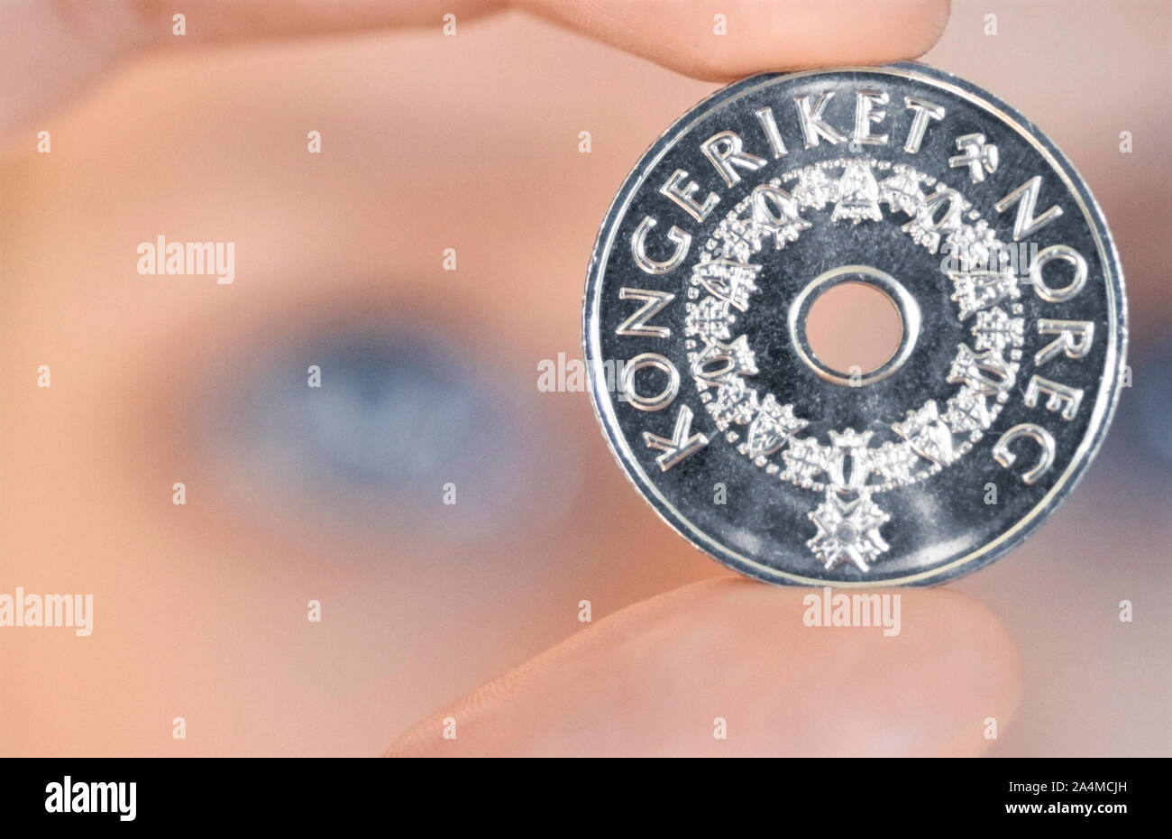 Krone currency symbol hi-res stock photography and images - Alamy