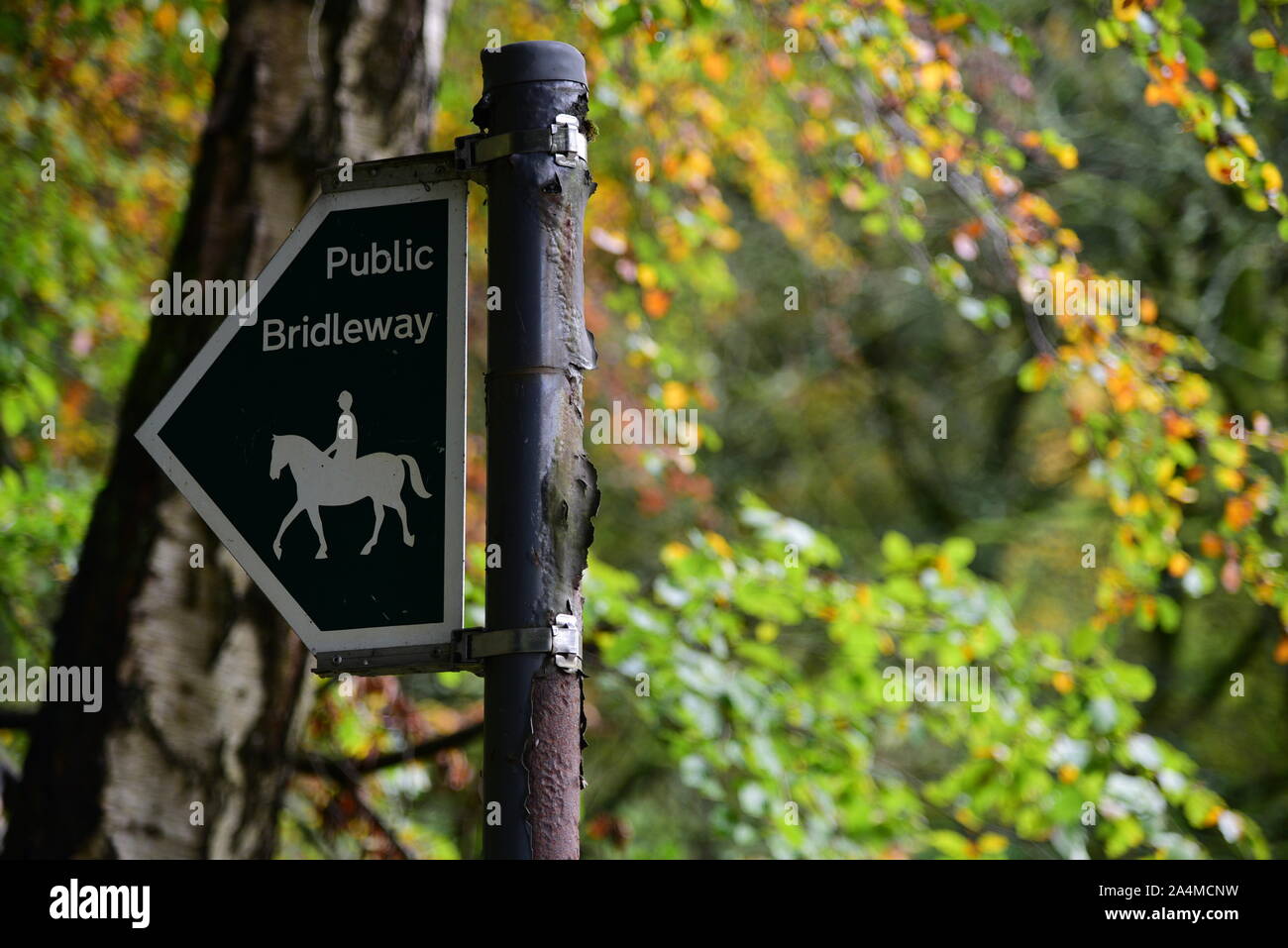 Signage for bridleway hi-res stock photography and images - Alamy