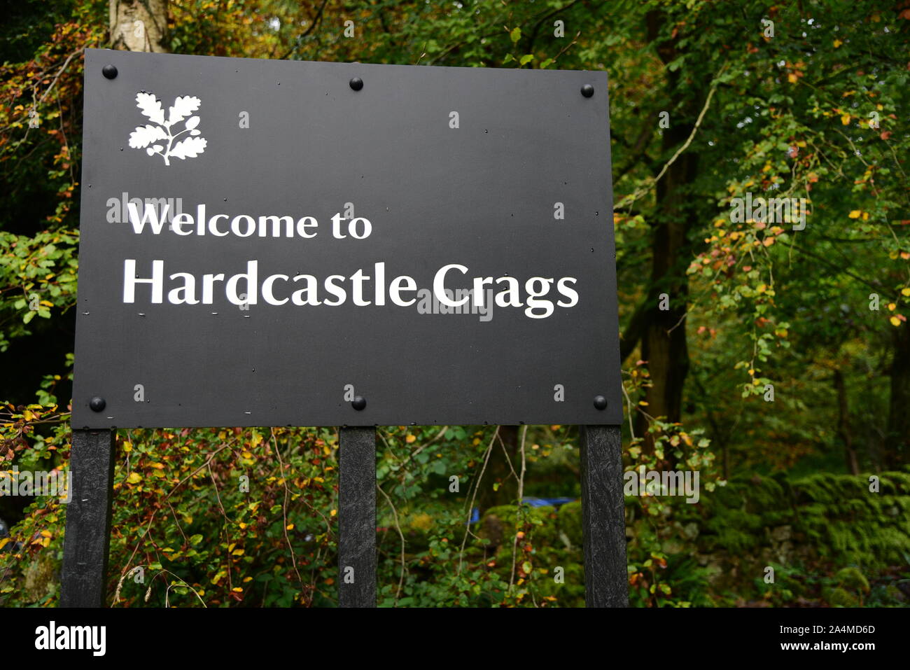 Hardcastle crags signage hi-res stock photography and images - Alamy