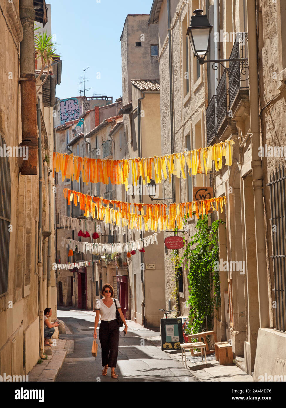 The historic centre of Montpellier, France Stock Photo - Alamy