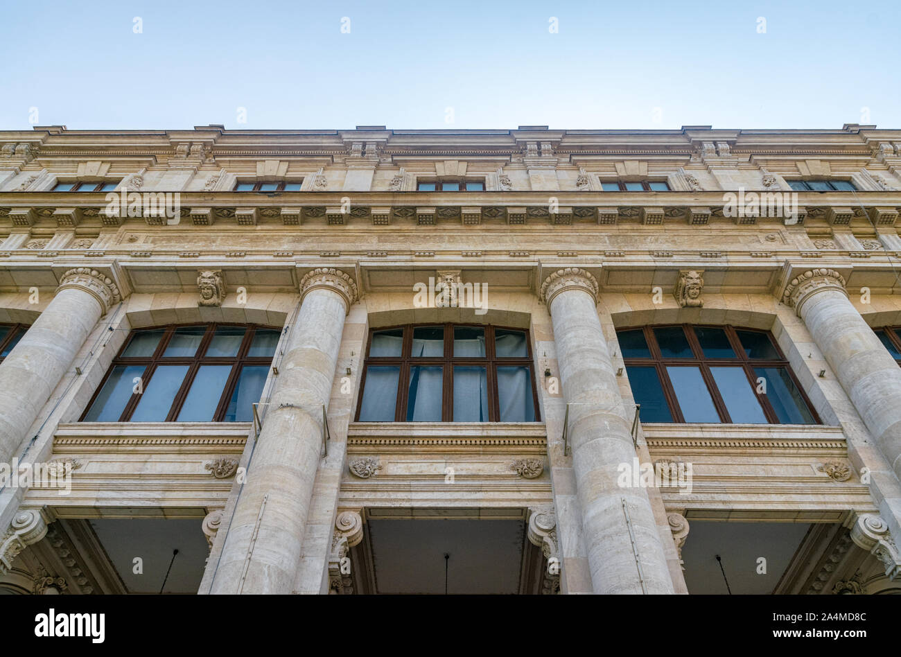 National Museum of Romanian History building in Bucharest, Romania ...