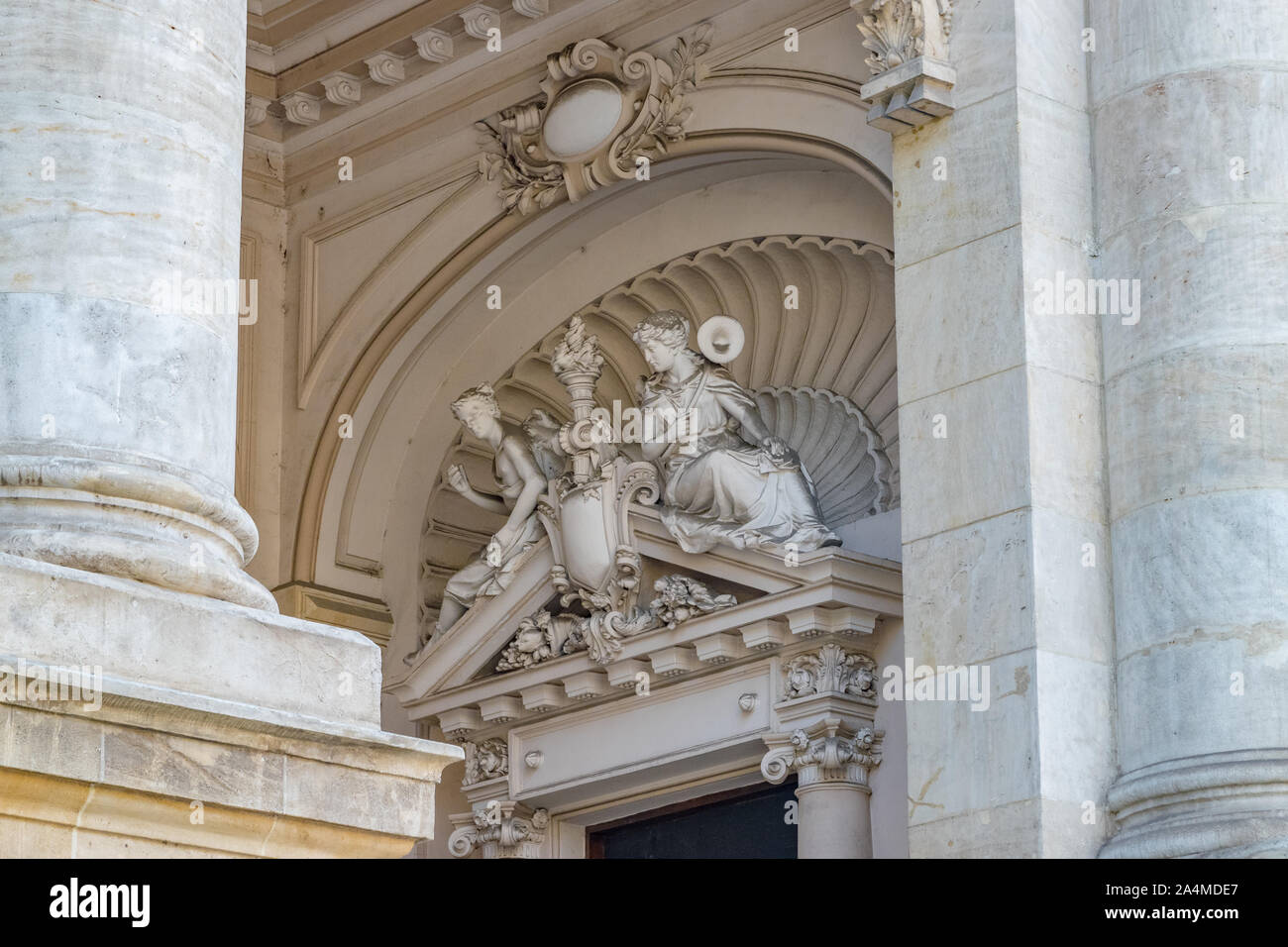 National Museum of Romanian History building in Bucharest, Romania ...