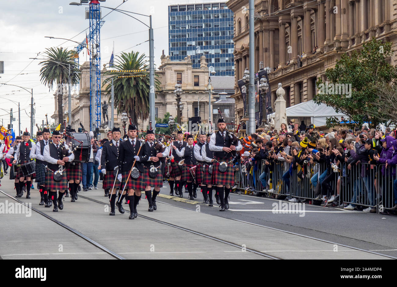 Australian Football League AFL 2019 Grand Final Parade Greater Western ...