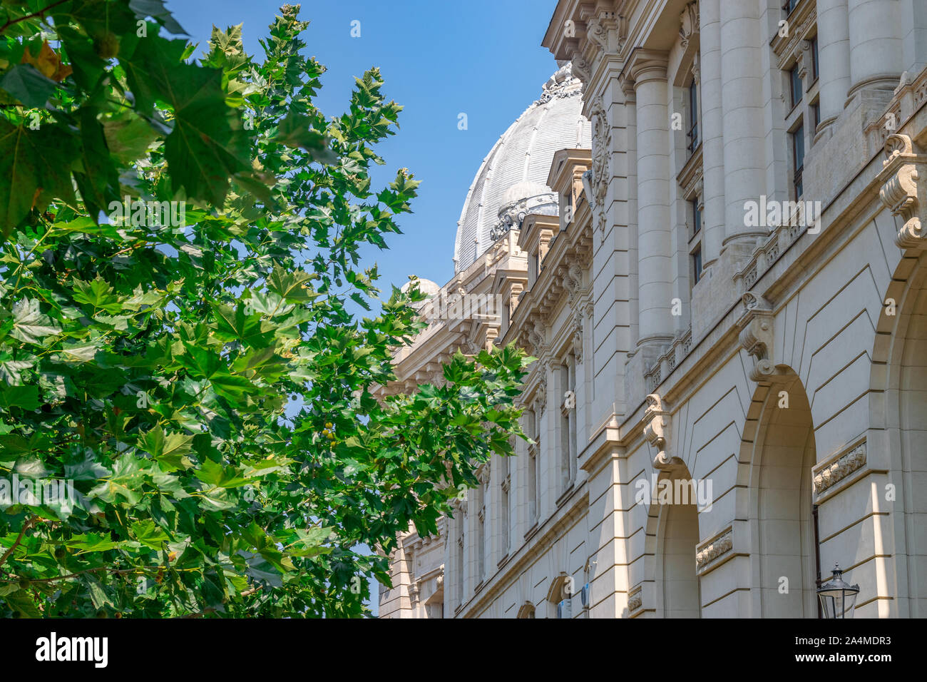 National Museum of Romanian History building in Bucharest, Romania ...