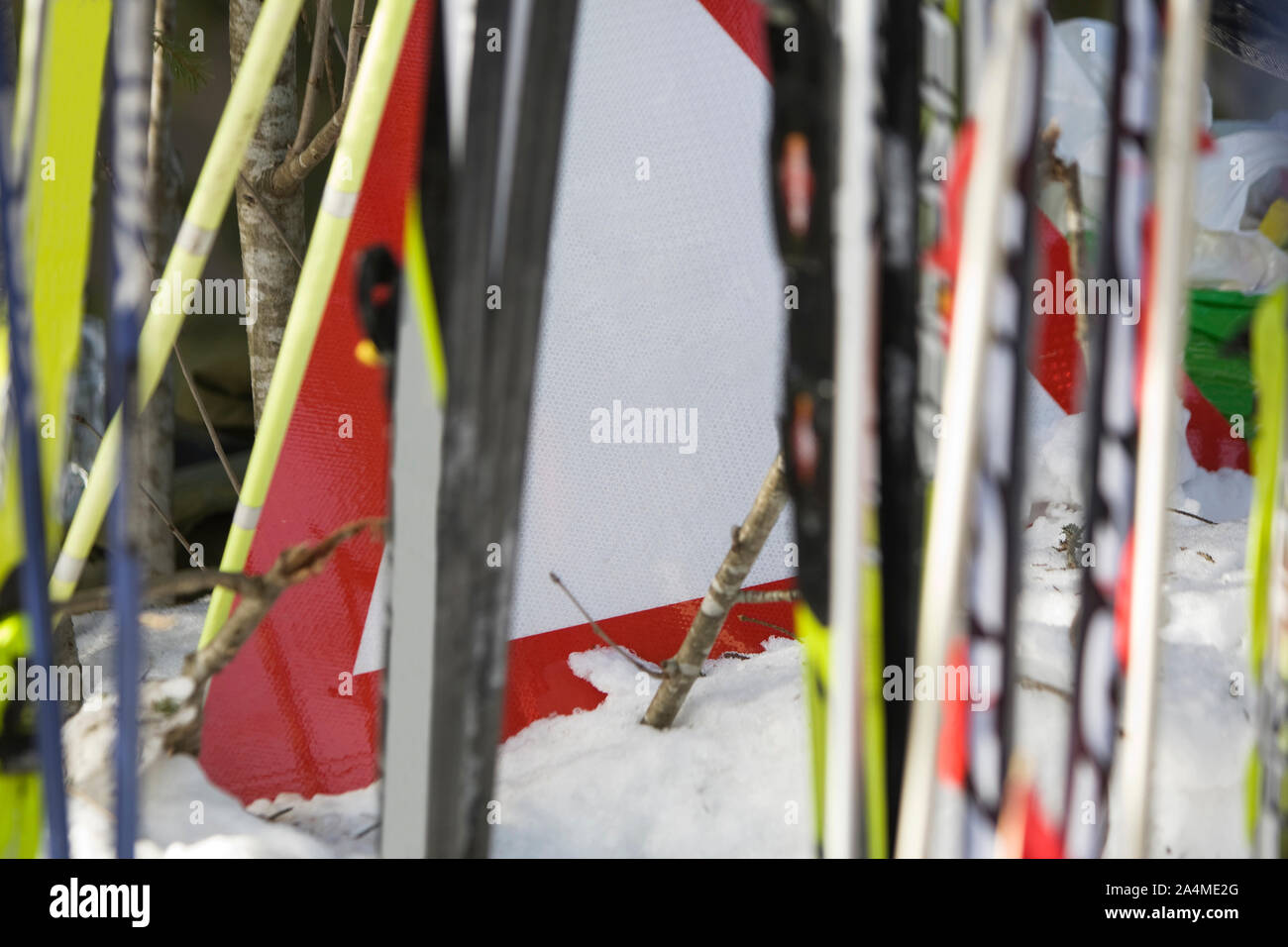 Ski rack hi-res stock photography and images - Alamy