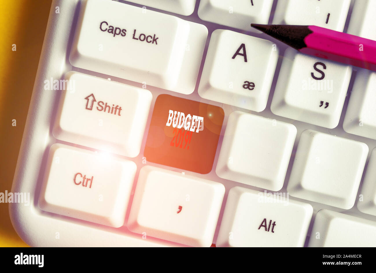 Handwriting text writing Budget 2019. Conceptual photo the estimate of ...