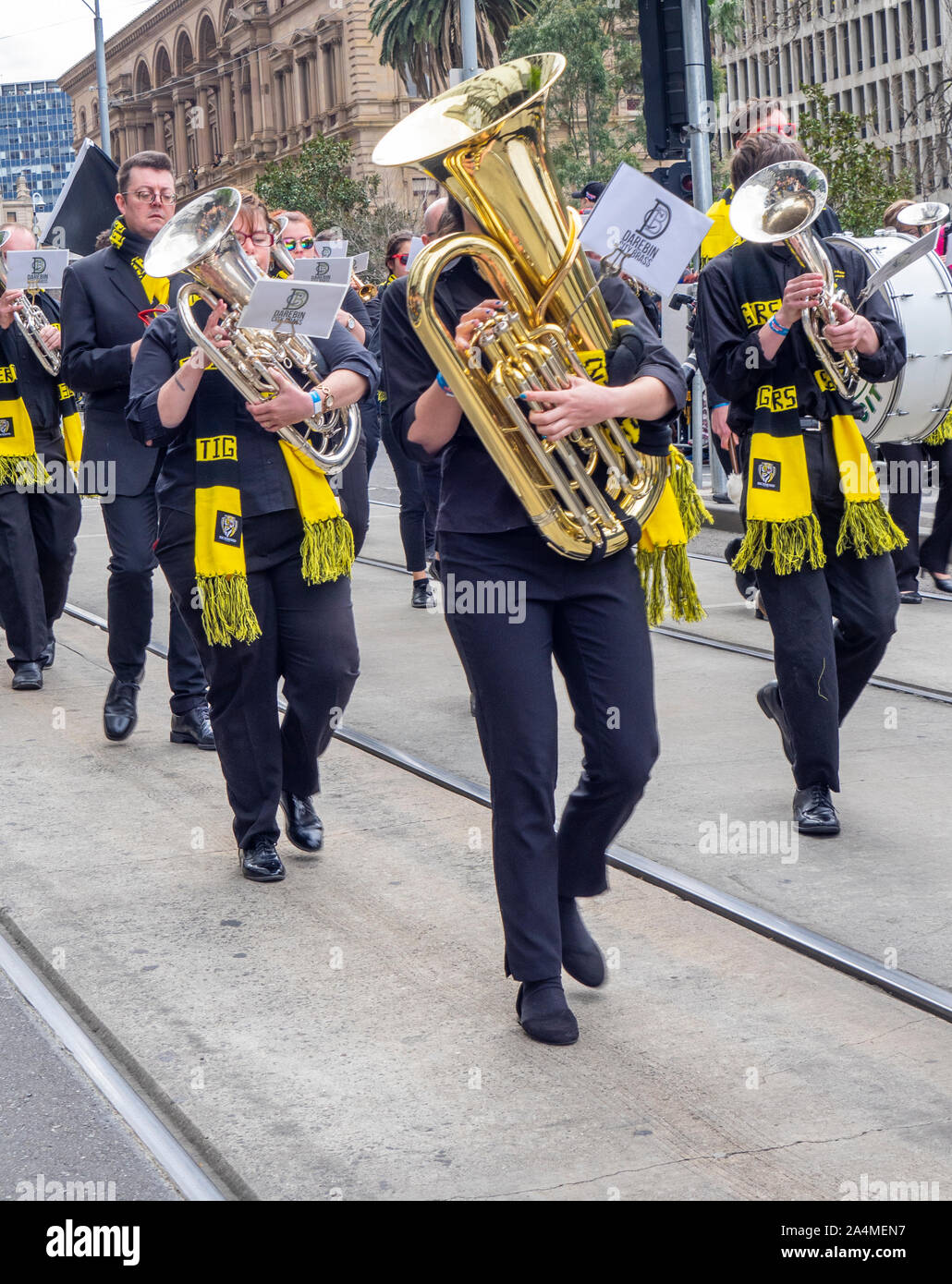 Australian Football League AFL 2019 Grand Final Parade Greater Western ...