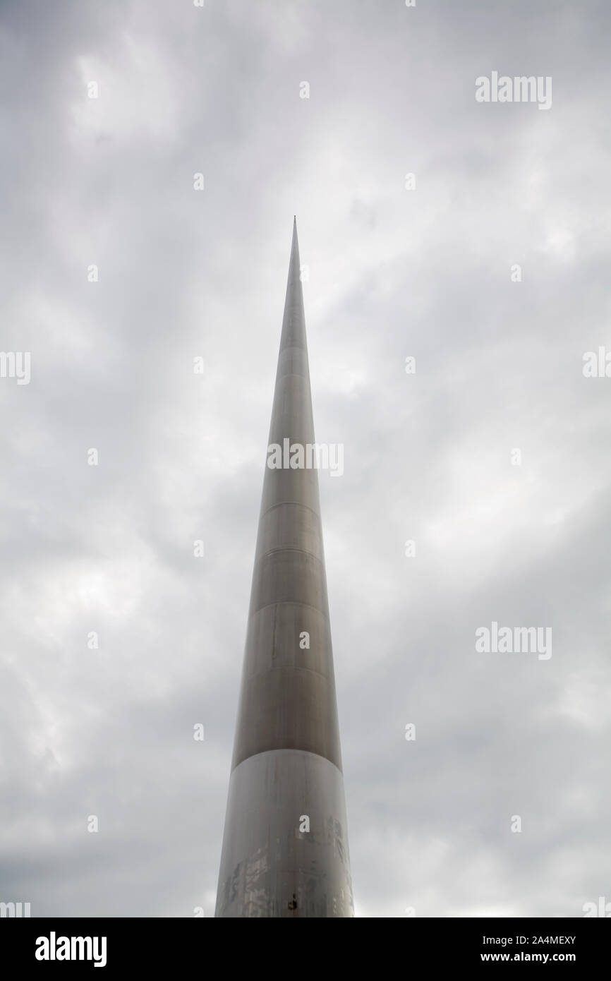 The Spire of Dublin - The Monument of Light Stock Photo - Alamy