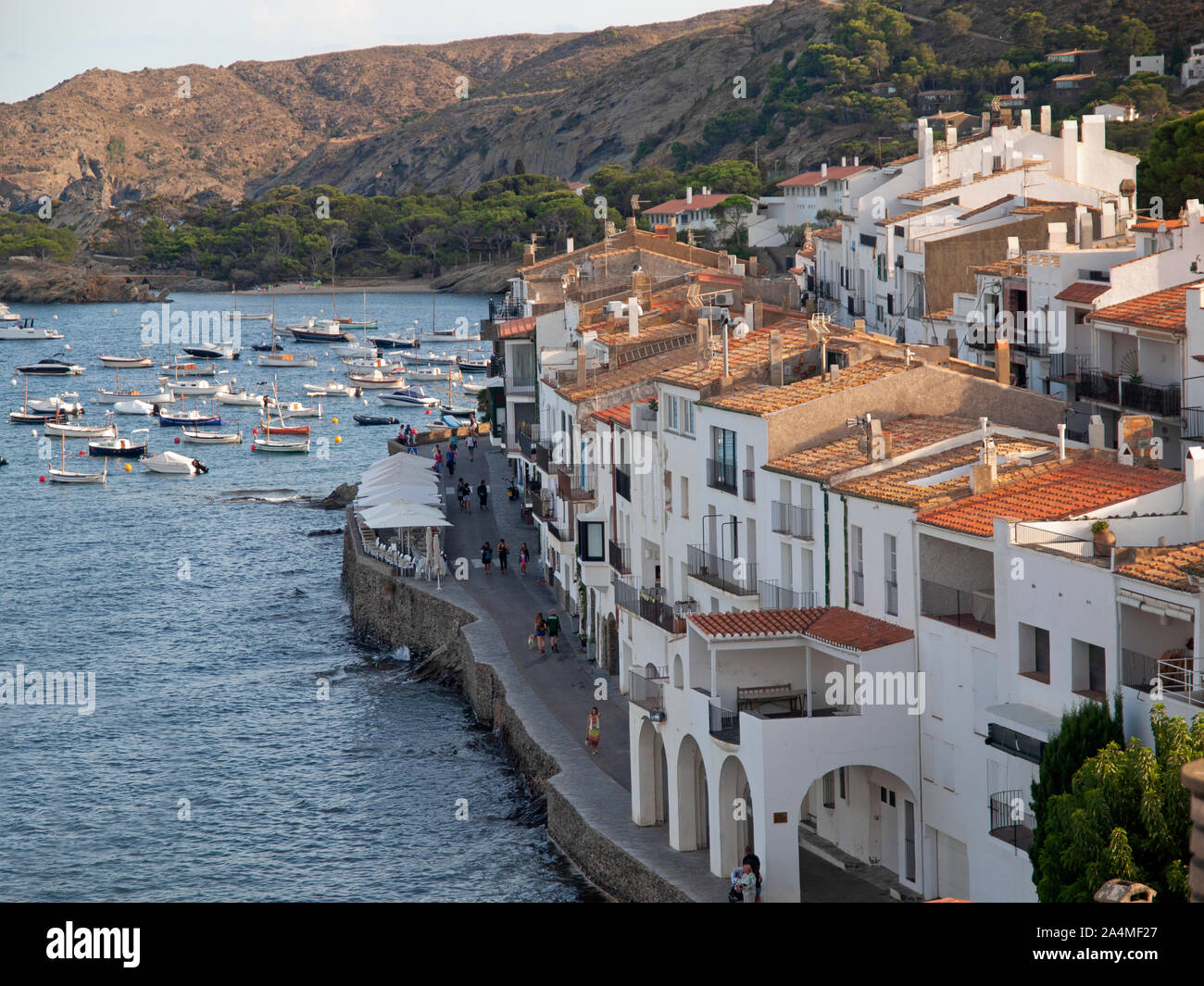 The Spanish town of Cadaques Stock Photo - Alamy