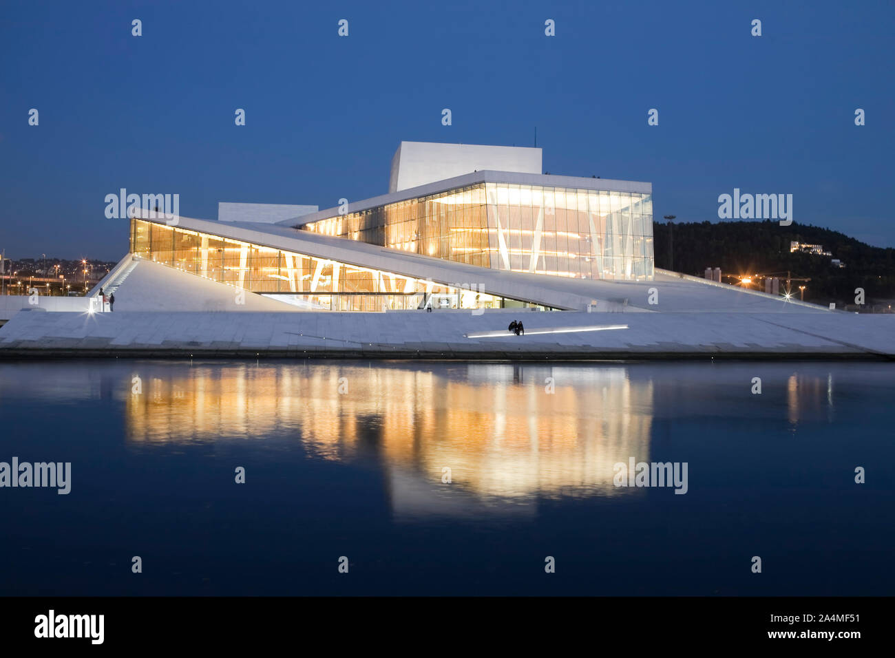 Glass facade oslo opera house hi-res stock photography and images - Alamy