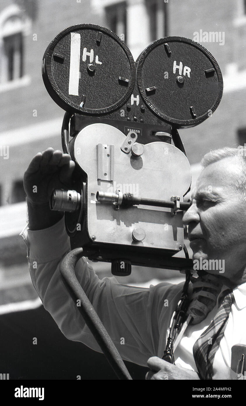 1960s movie camera hi-res stock photography and images - Alamy