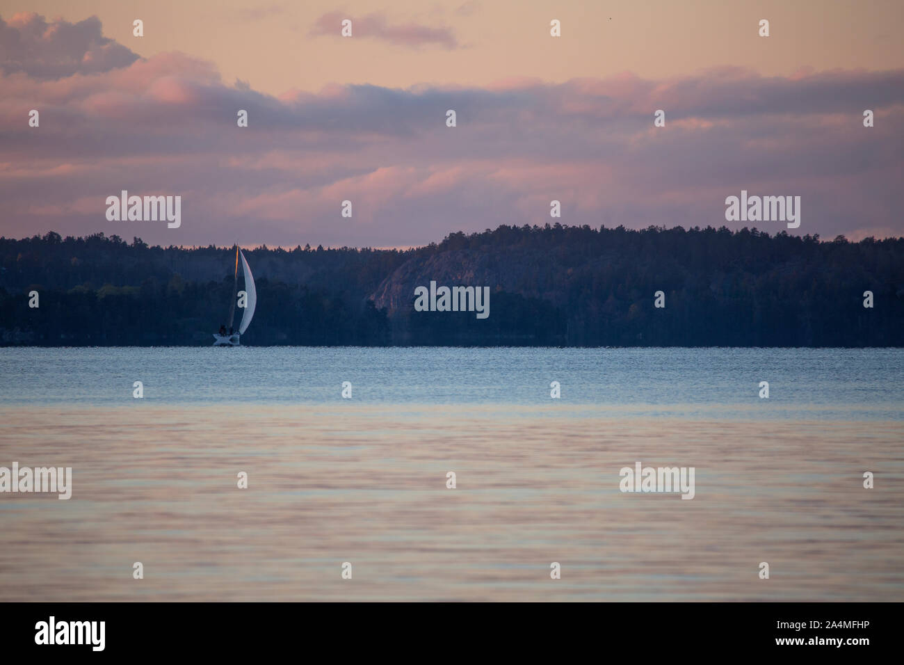 Windless sailboat hi-res stock photography and images - Alamy