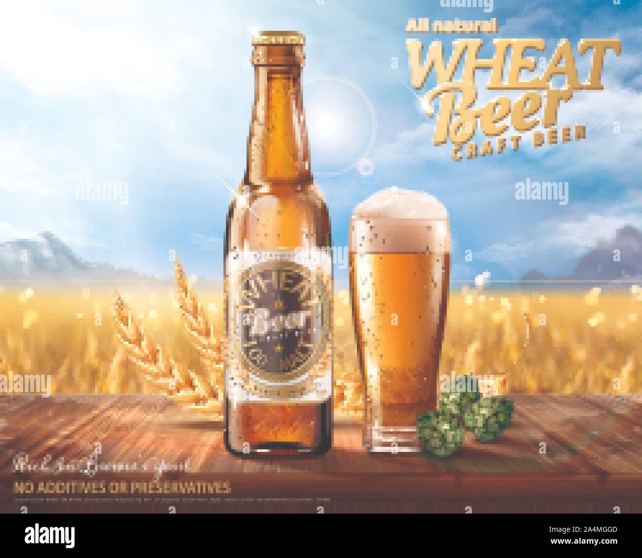 Field hops Stock Vector Images - Alamy