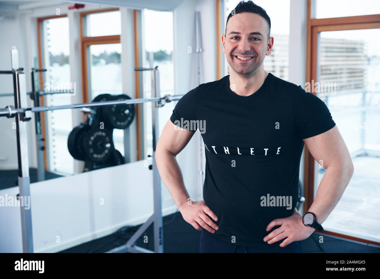 Toothy trainer hi-res stock photography and images - Alamy