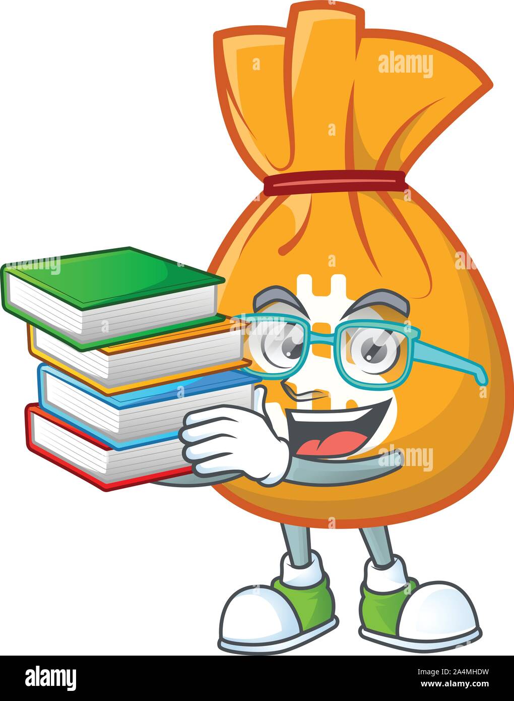 Student earning money Stock Vector Images - Alamy