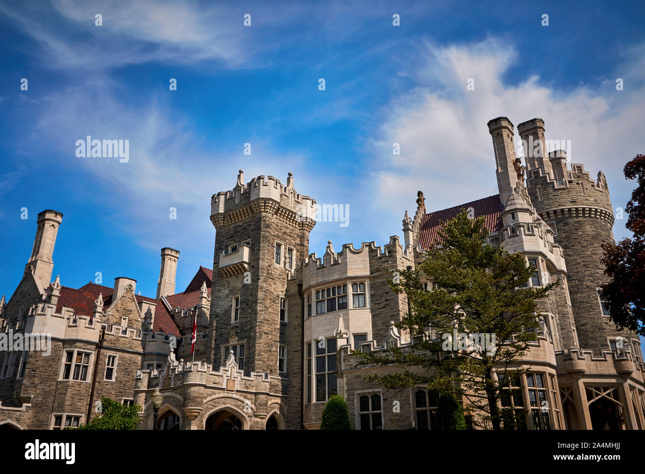 Casa Loma Toronto Canada Stock Photo - Alamy