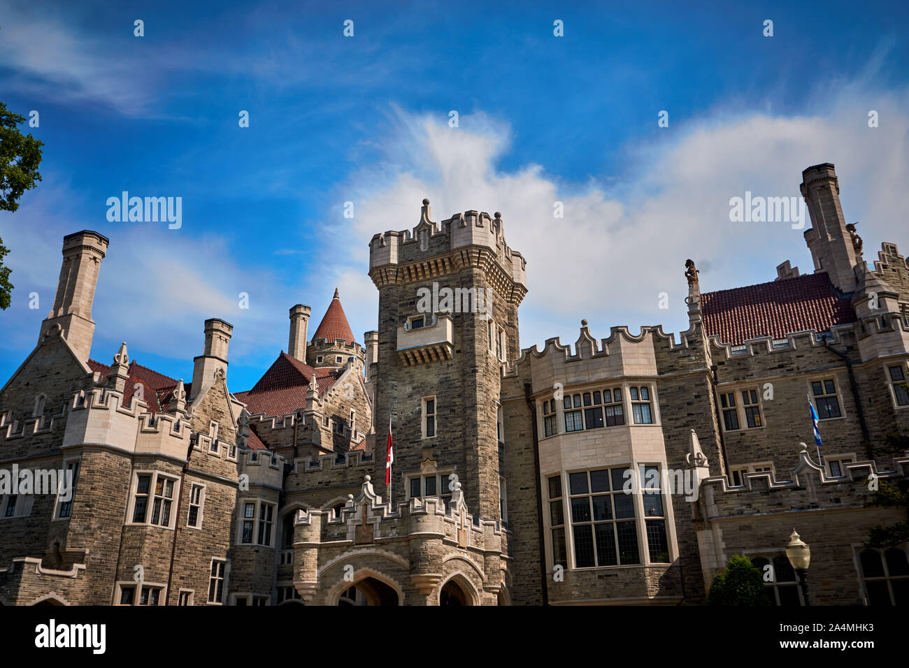 Casa Loma Toronto Canada Stock Photo - Alamy