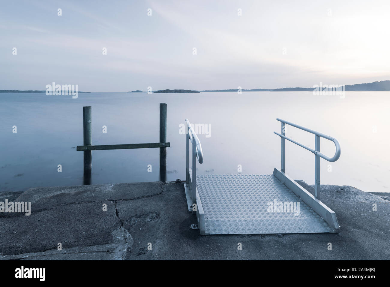 Ramp into sea hi-res stock photography and images - Alamy