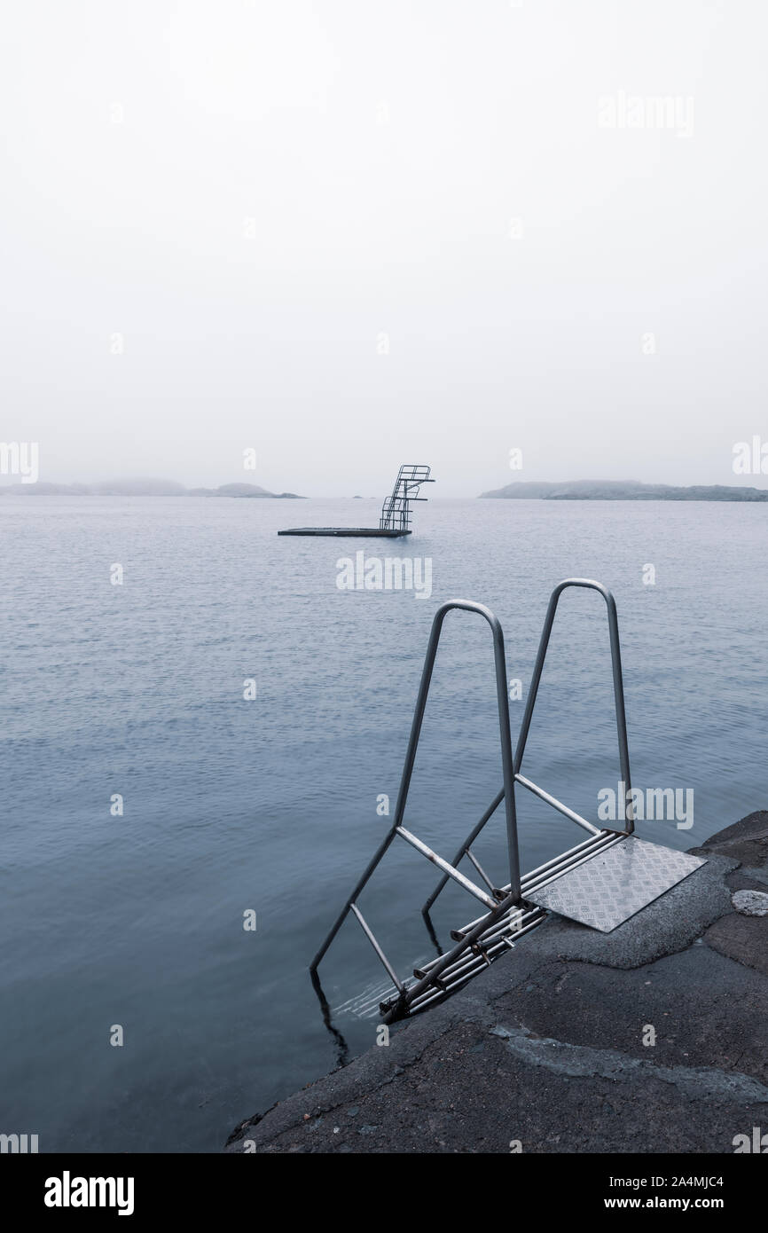 Diving ladder hi-res stock photography and images - Alamy