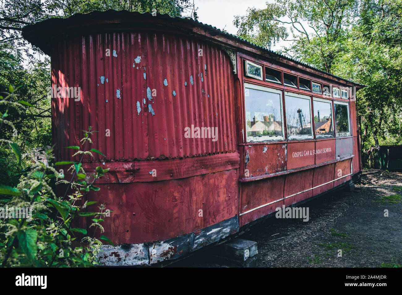 Old Train carriage Stock Photo - Alamy