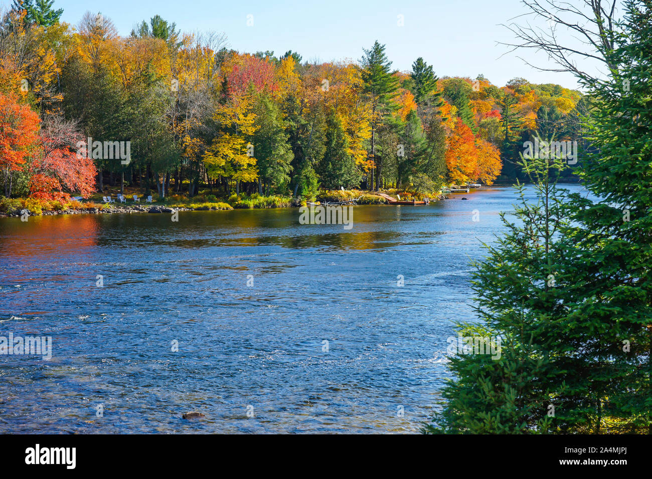 Muskoka high falls hi-res stock photography and images - Alamy