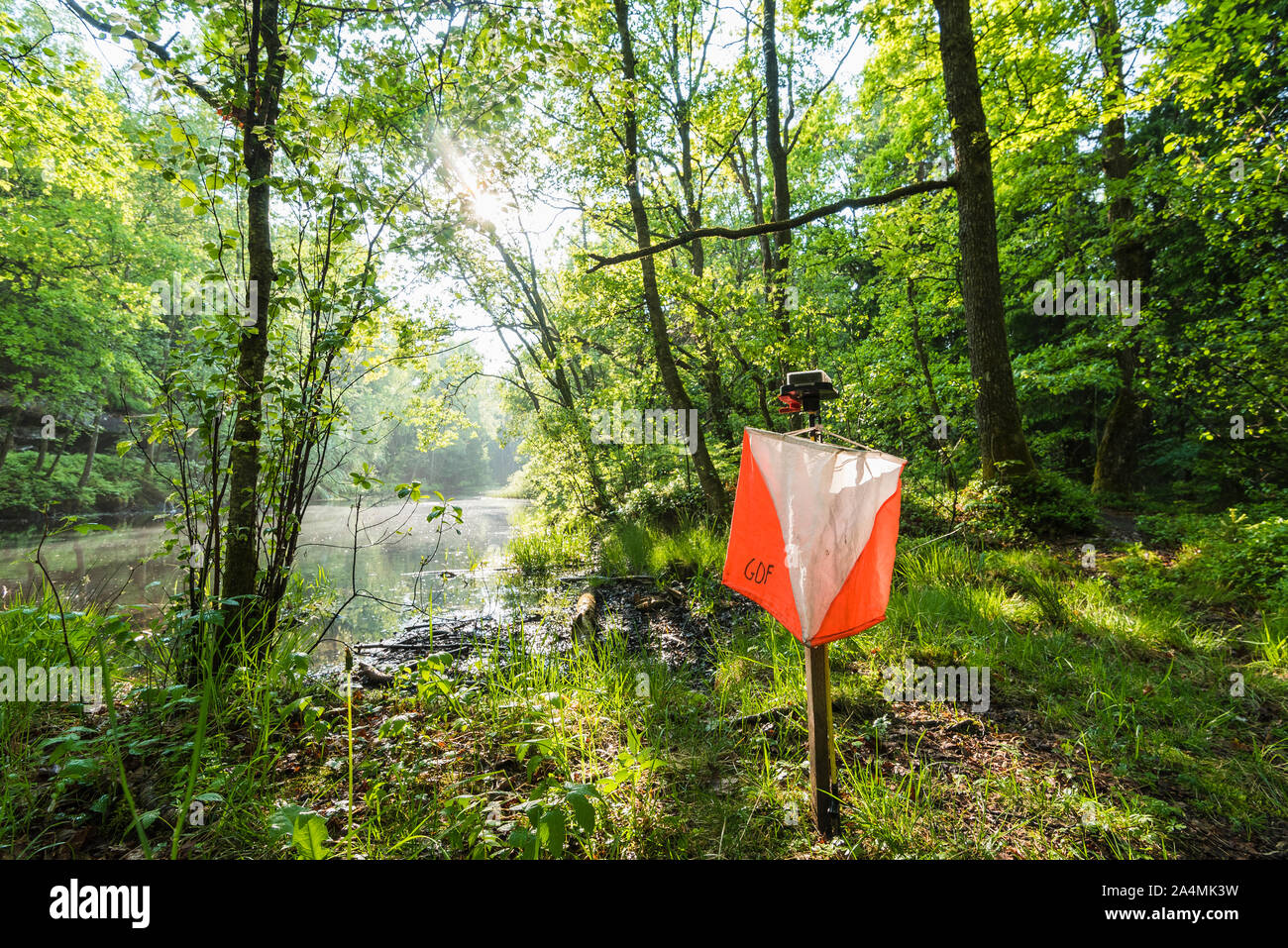 Orienteering sign hi-res stock photography and images - Alamy