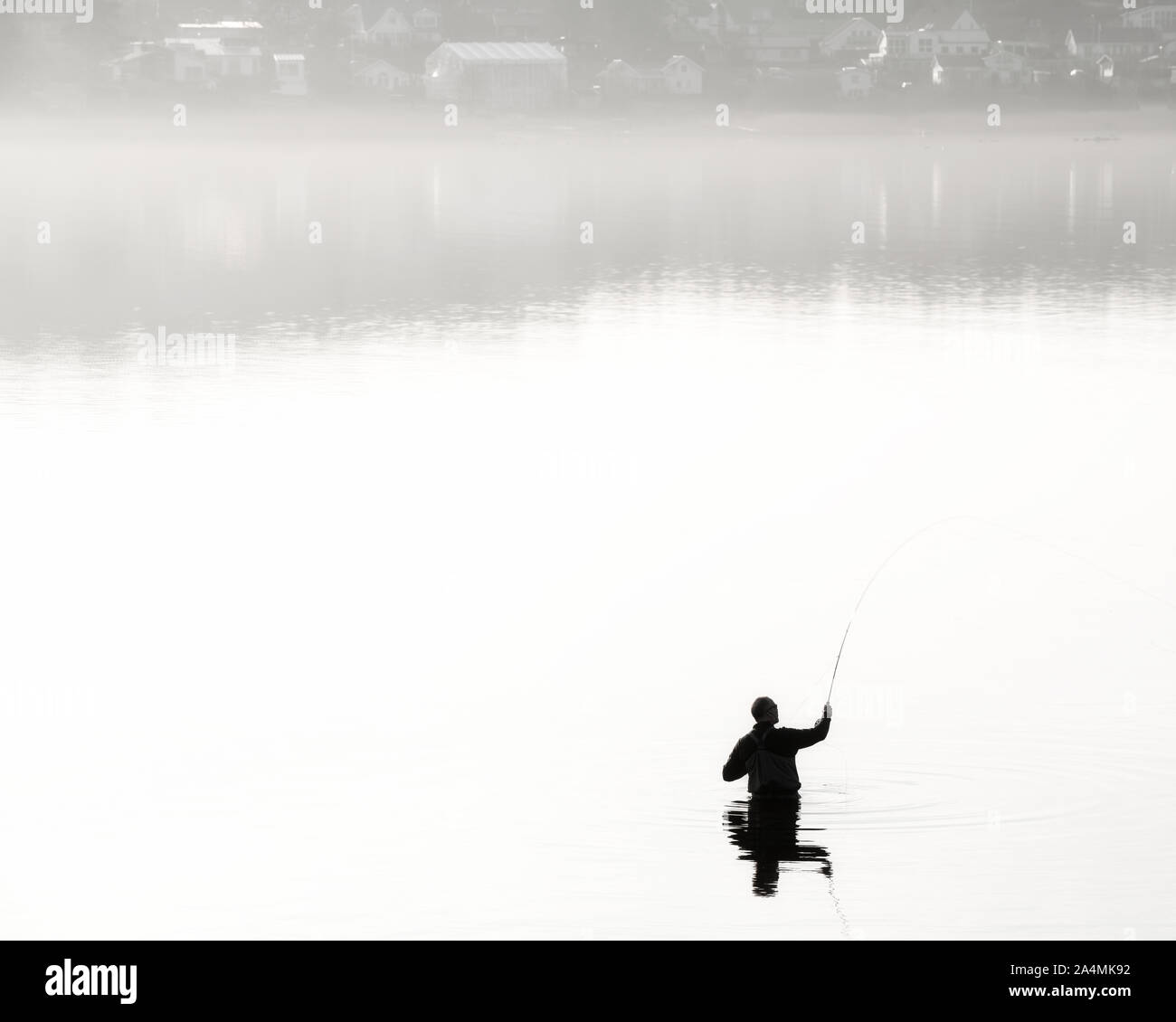 Person fishing hi-res stock photography and images - Alamy