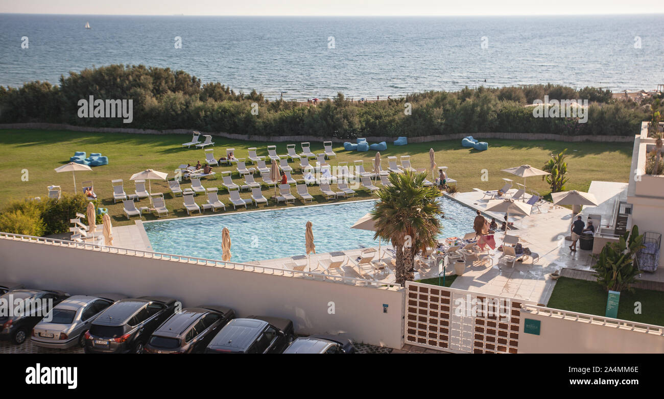Swimming pool near the sea Stock Photo - Alamy