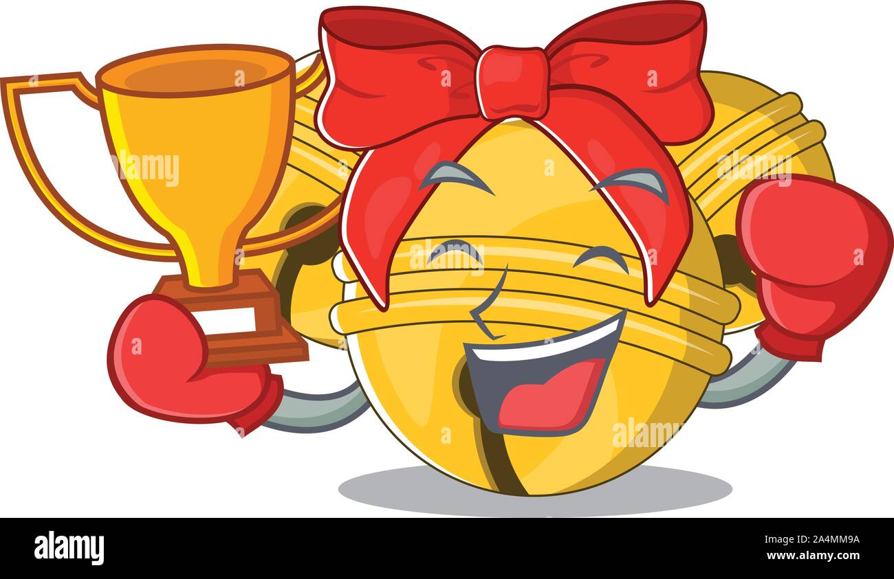 Boxing winner Jingle bell on the character table Stock Vector Image ...