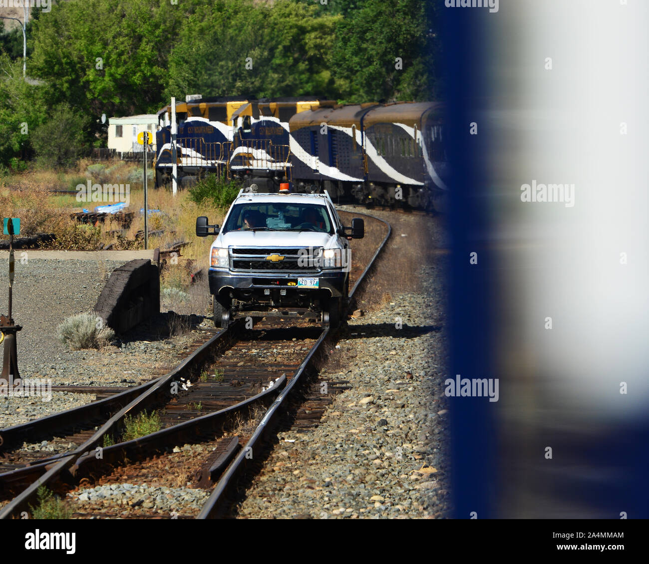 Rail maintenance vehicle hi-res stock photography and images - Alamy