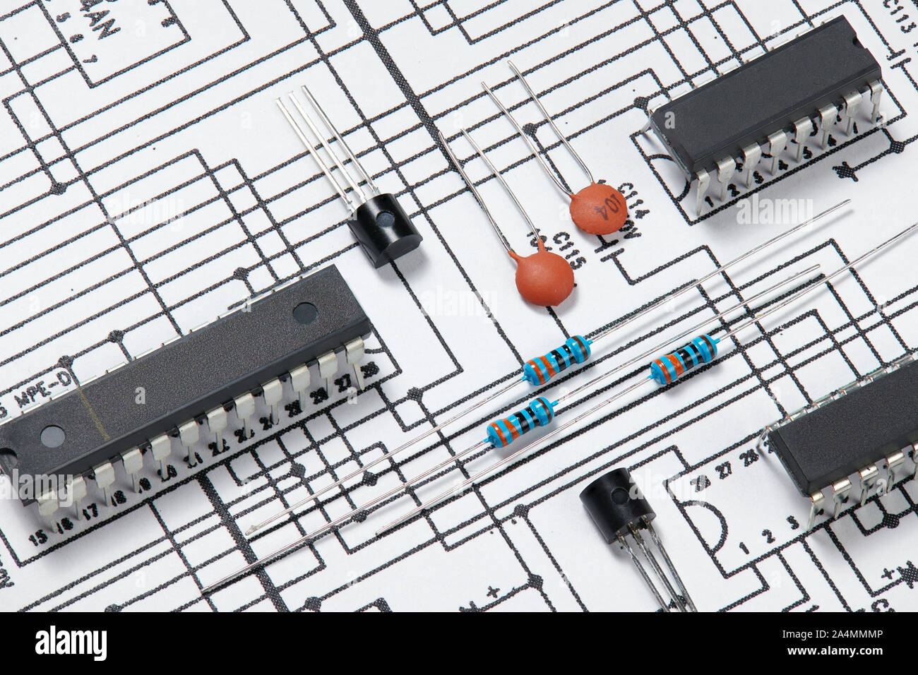 Electric switch diagram hi-res stock photography and images - Alamy