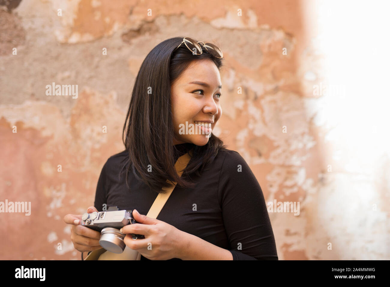 Movie camera front view hi-res stock photography and images - Alamy