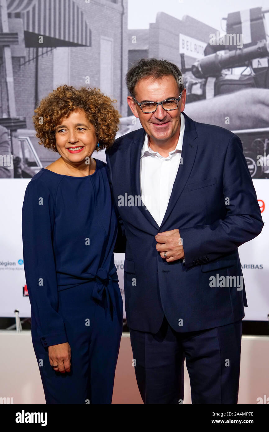 Laila Kalai-Kimelfeld and David Kimelfeld attend 11th Lumiere Film ...