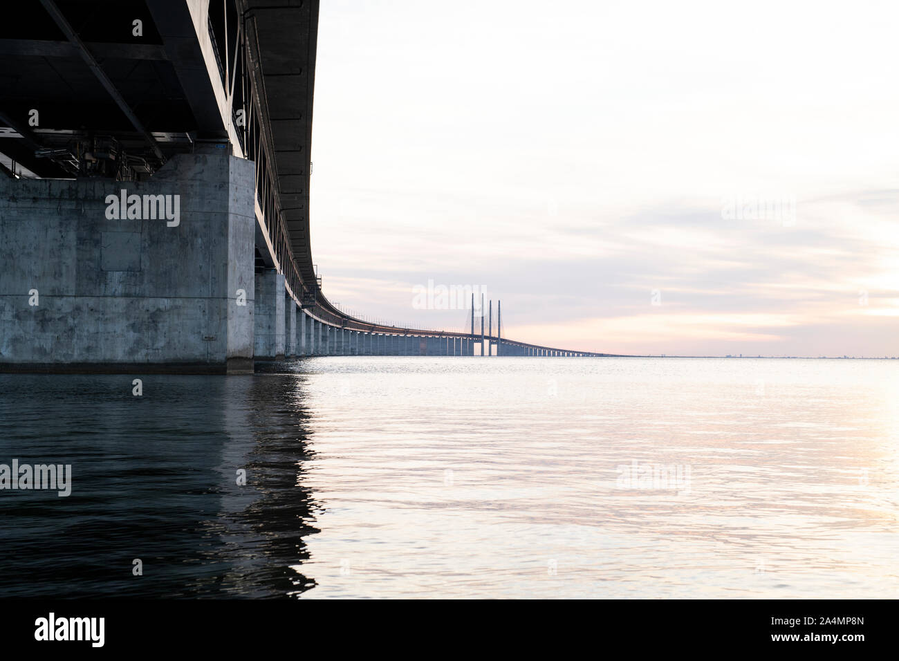 Bridge over sea Stock Photo - Alamy
