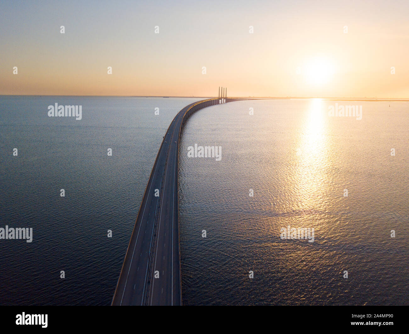 Bridge over sea Stock Photo - Alamy