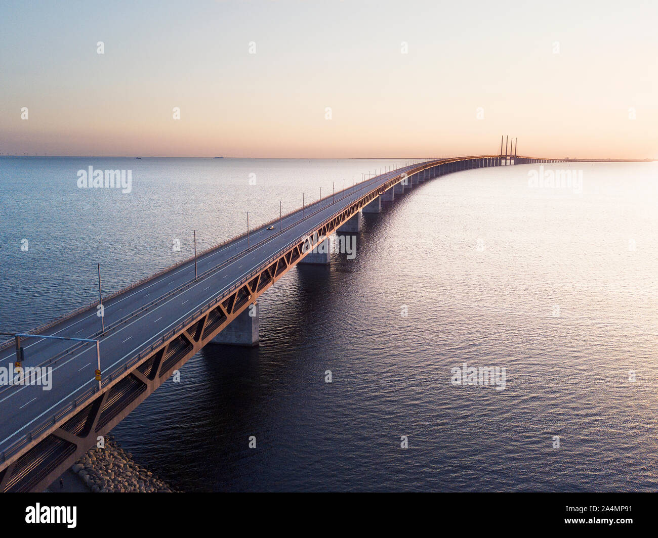 Bridge over sea Stock Photo - Alamy