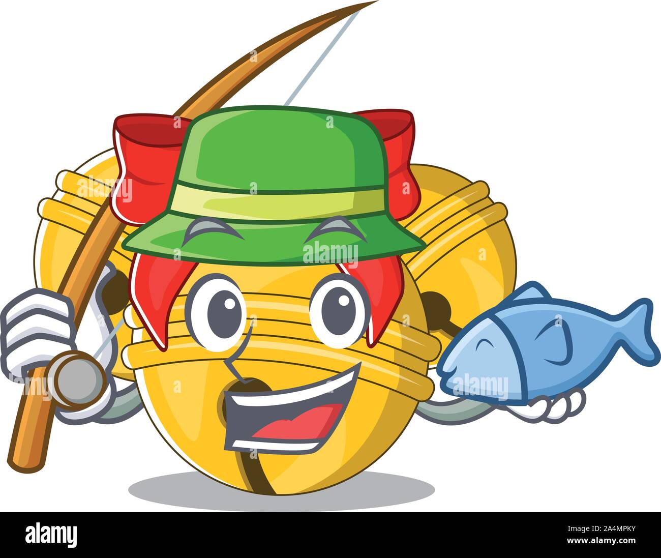 Bell fishing Stock Vector Images - Alamy