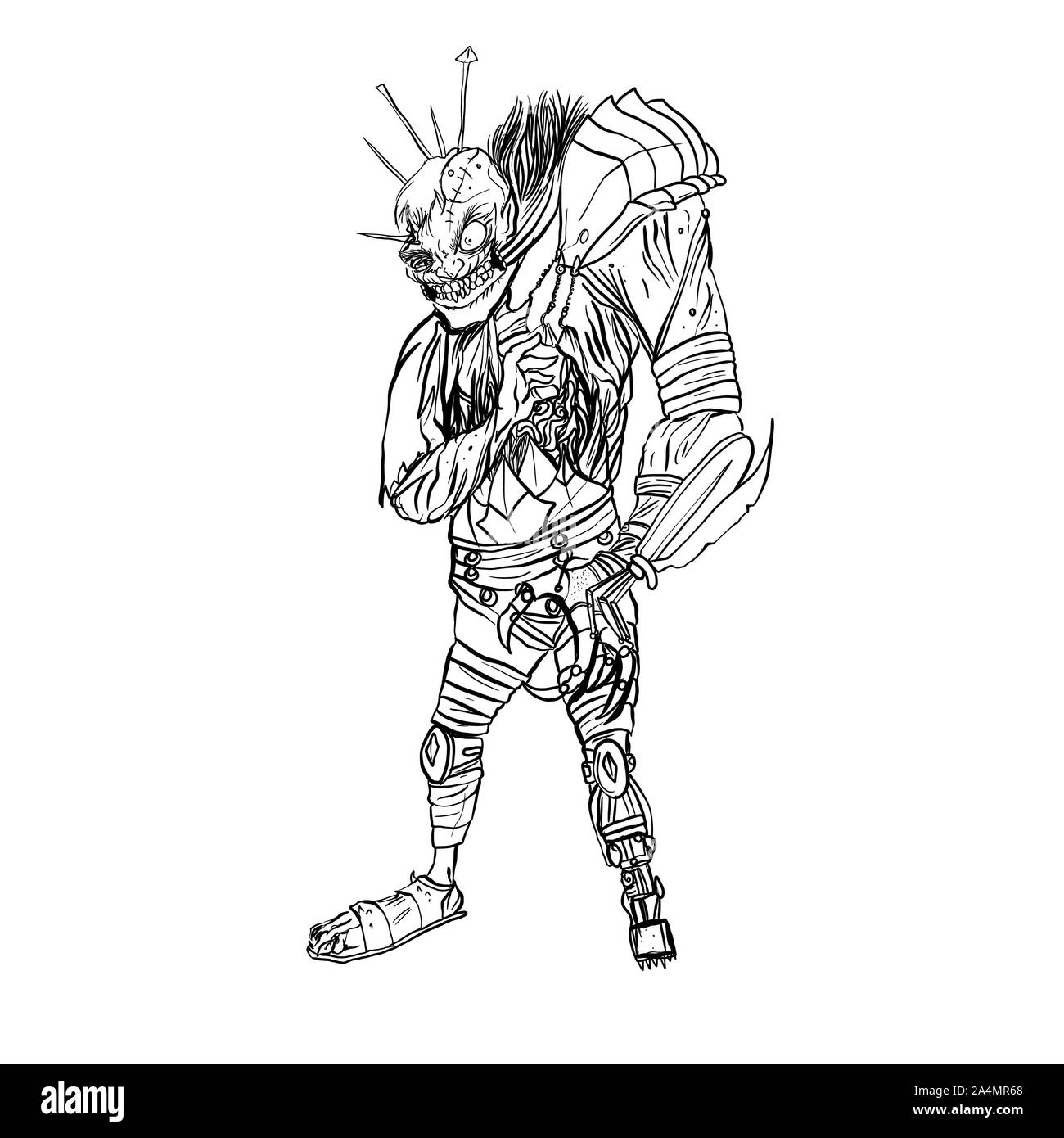 Hunchback monster Cut Out Stock Images & Pictures - Alamy