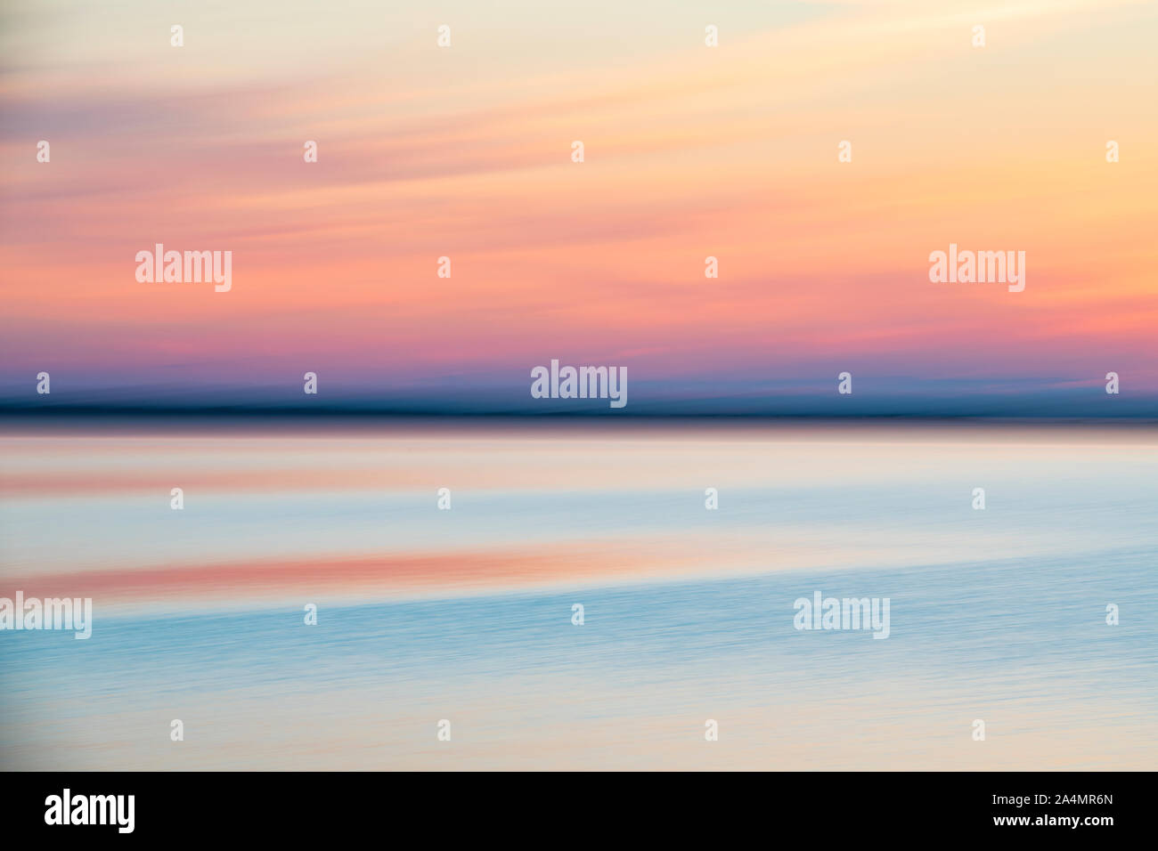 Movement water sunset over sea hi-res stock photography and images - Alamy