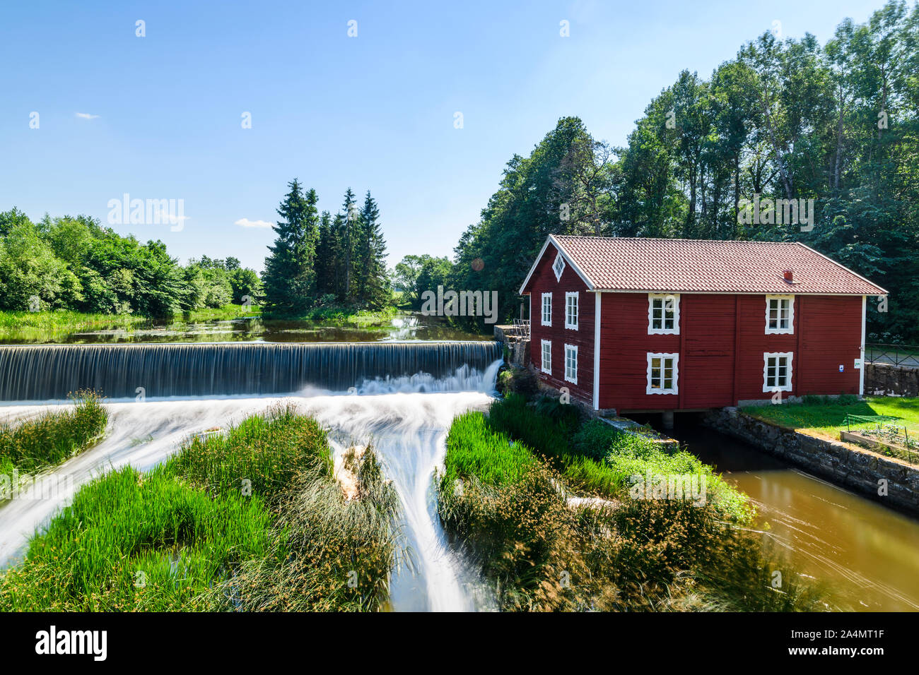 Aerial view mill house hi-res stock photography and images - Alamy