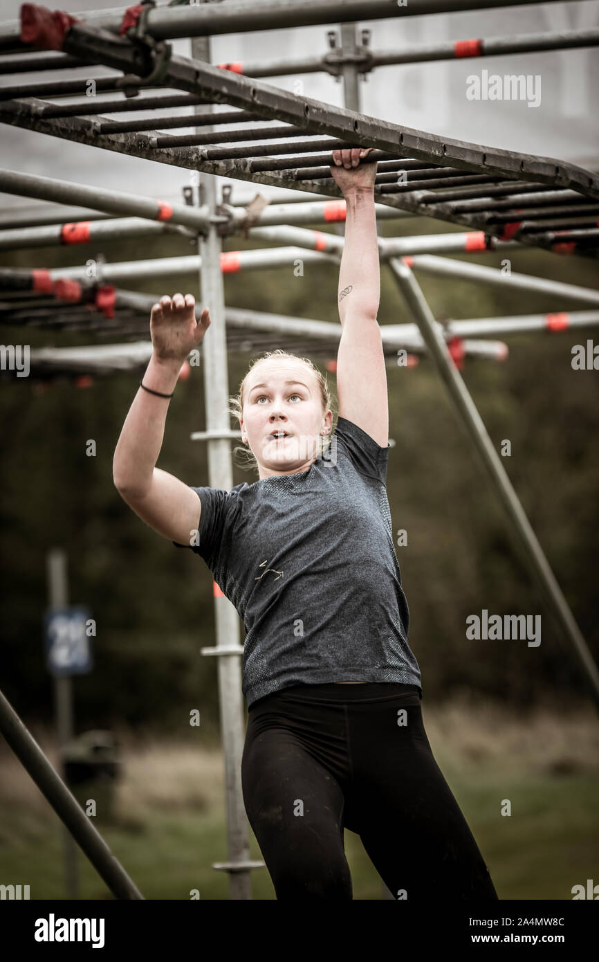 Monkey bars woman hi-res stock photography and images - Alamy