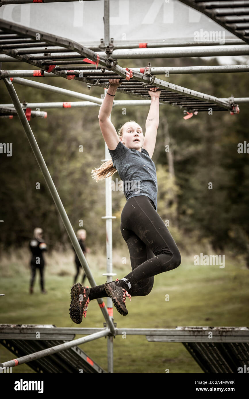 Monkey bars woman hi-res stock photography and images - Alamy