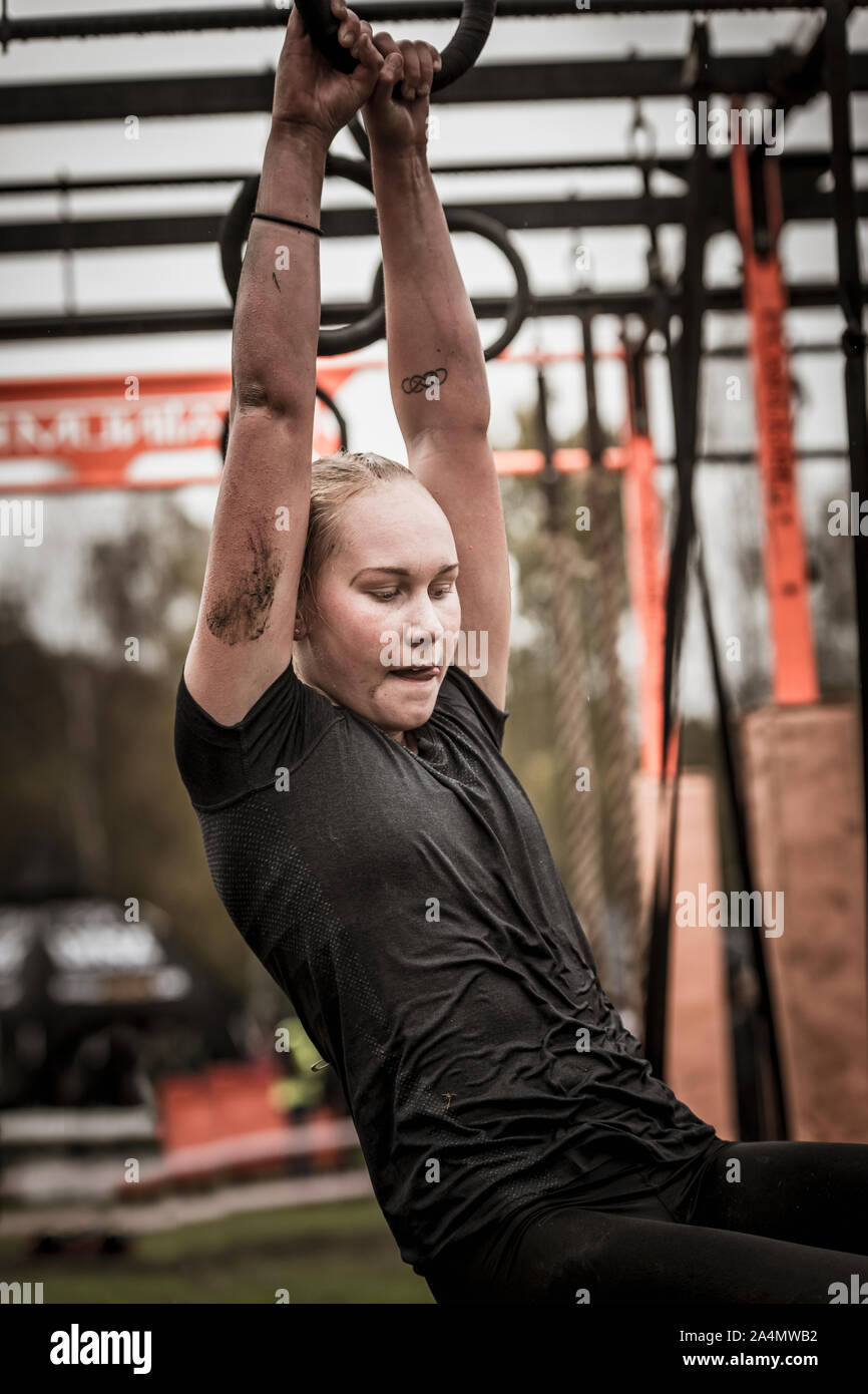 Monkey bars woman hi-res stock photography and images - Alamy