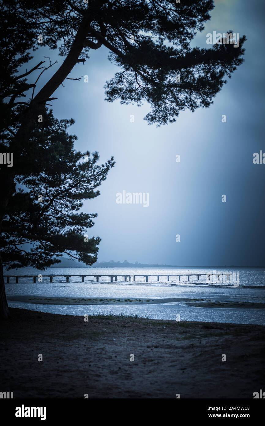 Jetty at sea Stock Photo - Alamy