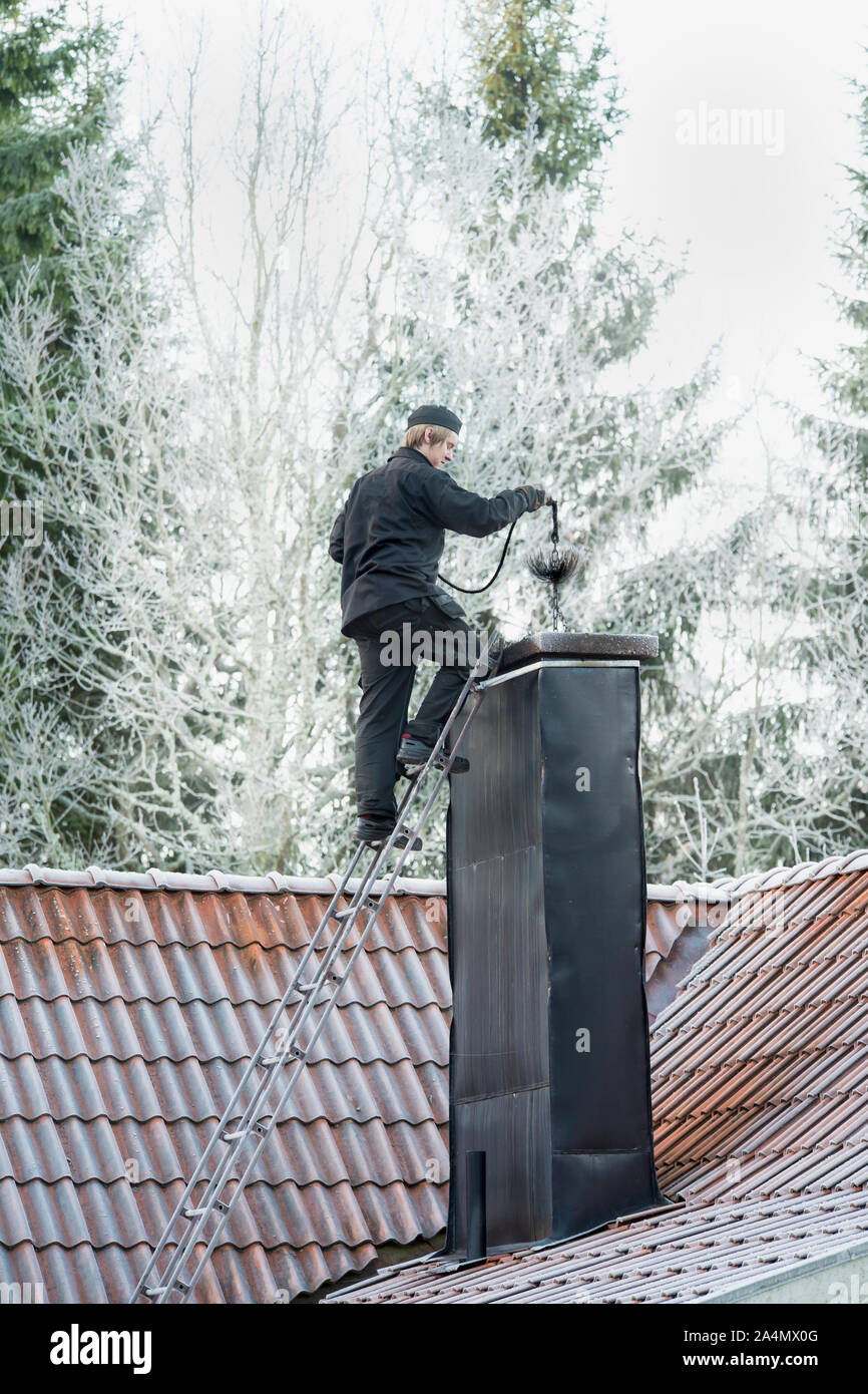 Chimney ladder hi-res stock photography and images - Alamy