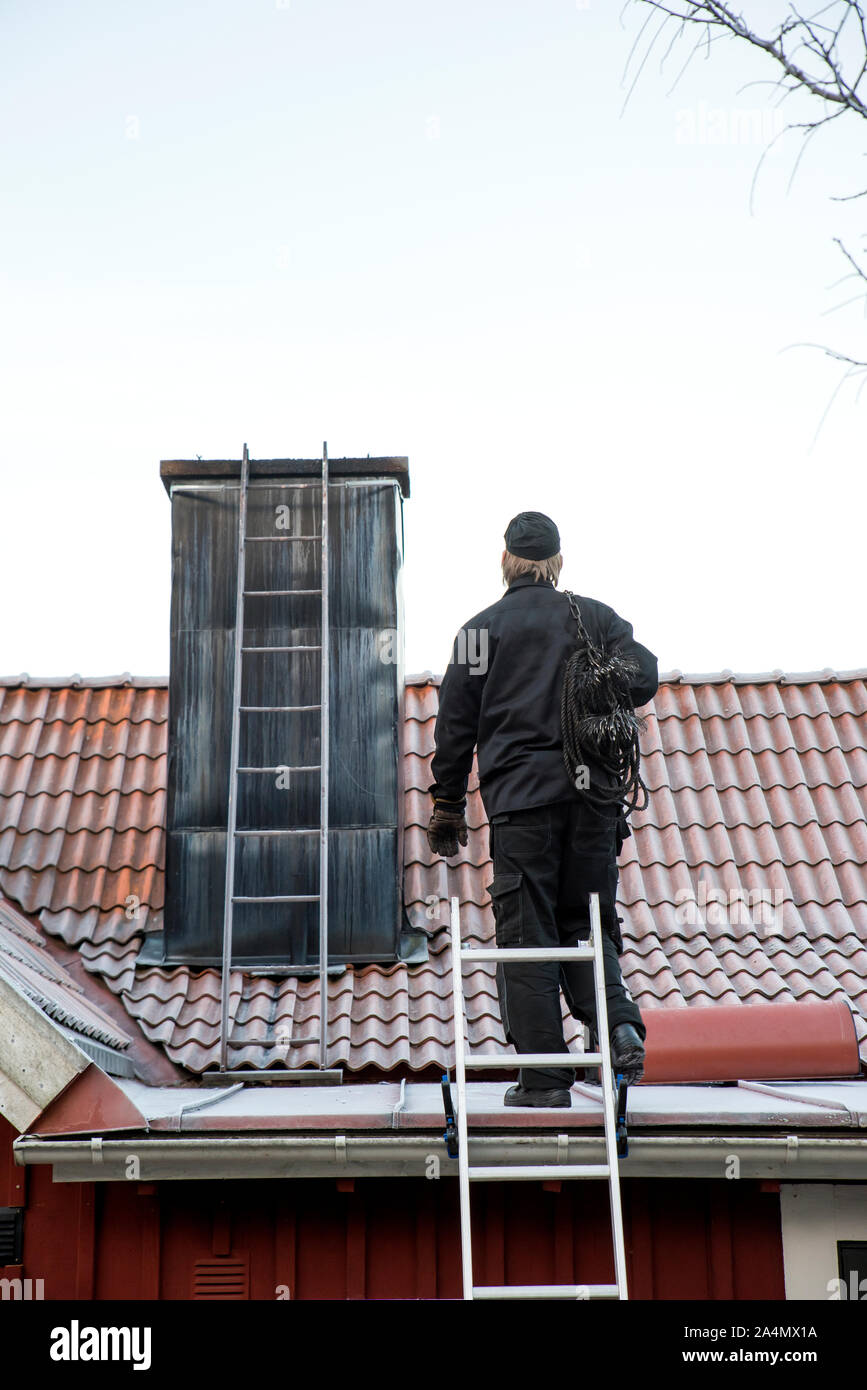Chimney ladder hi-res stock photography and images - Alamy