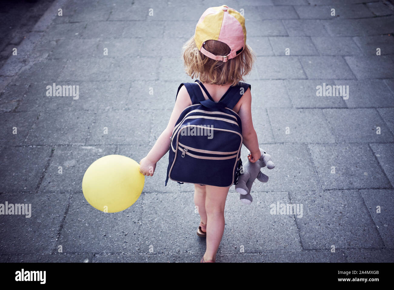 Girl walking Stock Photo - Alamy