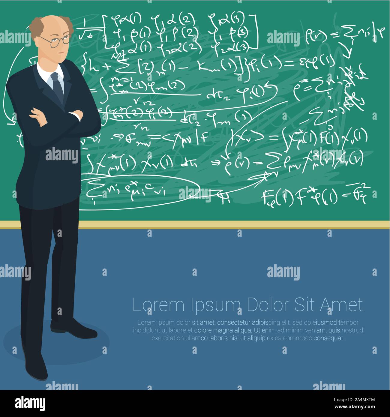 Professor Stock Vector Images - Alamy