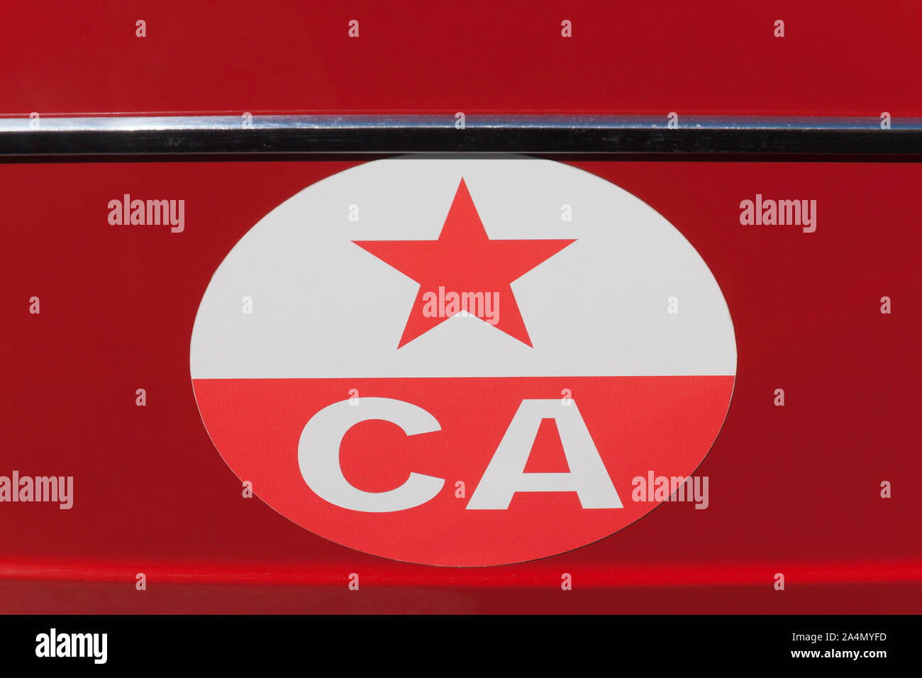 Soviet Army marking present on GSFG vehicles Stock Photo - Alamy