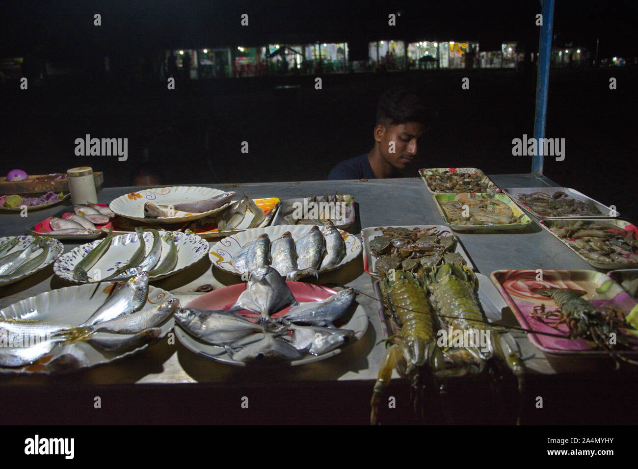 Bakkhali Sea Beach India West Bengal Stock Photo - Alamy